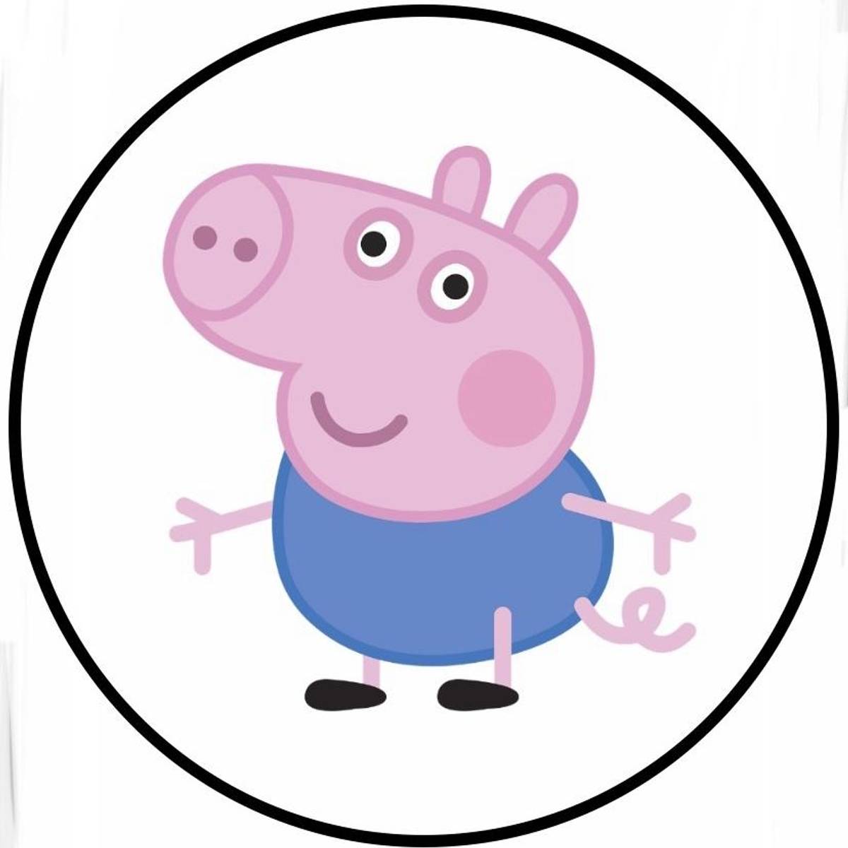 Peppa Gris Kakebilde, 16 cm - Surpriseworld.no
